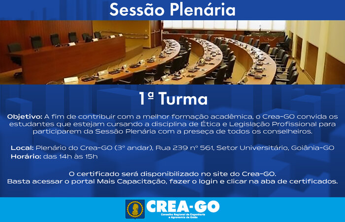 CREA - GO | Mais Capacitação